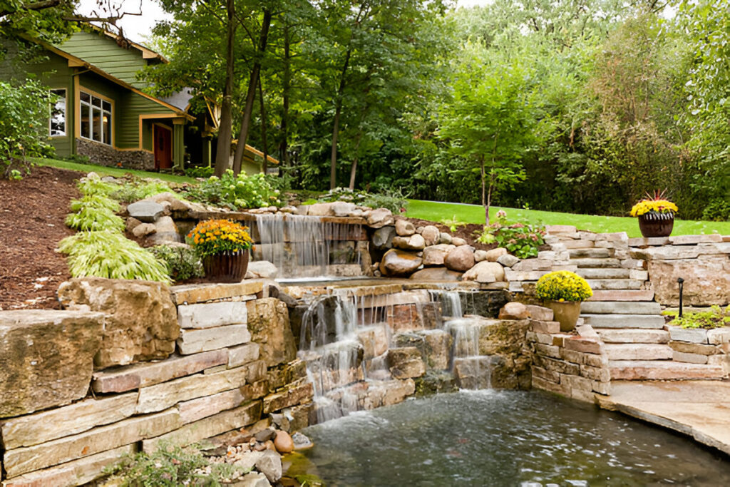 Waterfall Wonders Building Your Dream Pond Feature - Iop Event